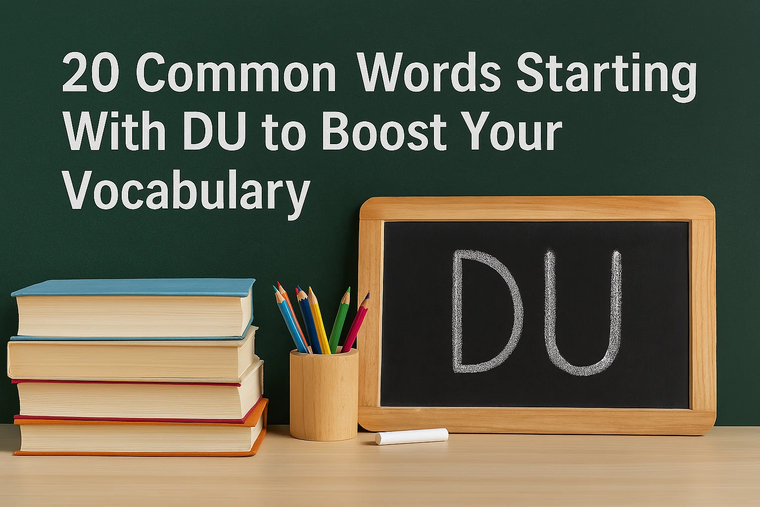 20 Common Words Starting With DU to Boost Your Vocabulary