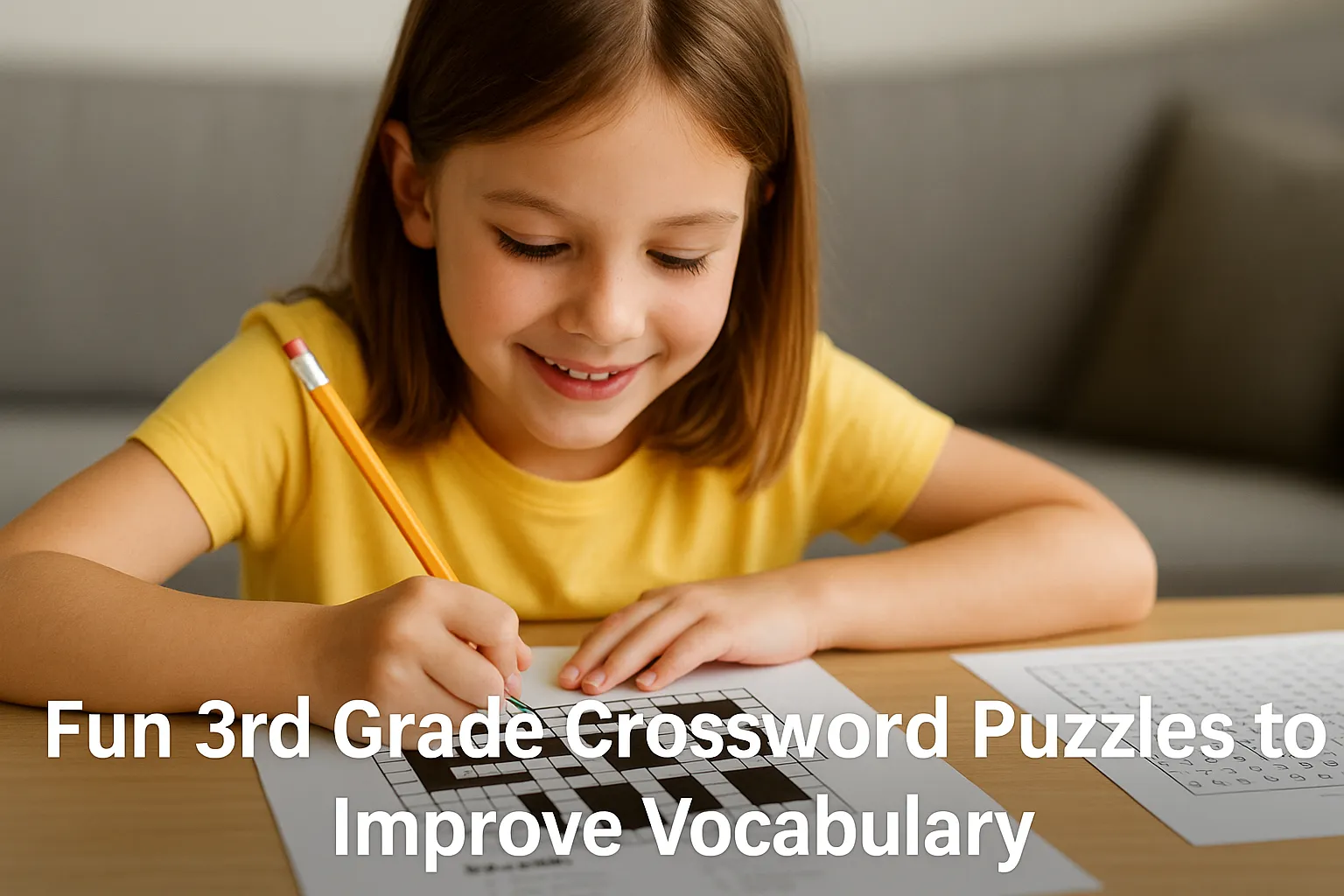 Fun 3rd Grade Crossword Puzzles to Improve Vocabulary