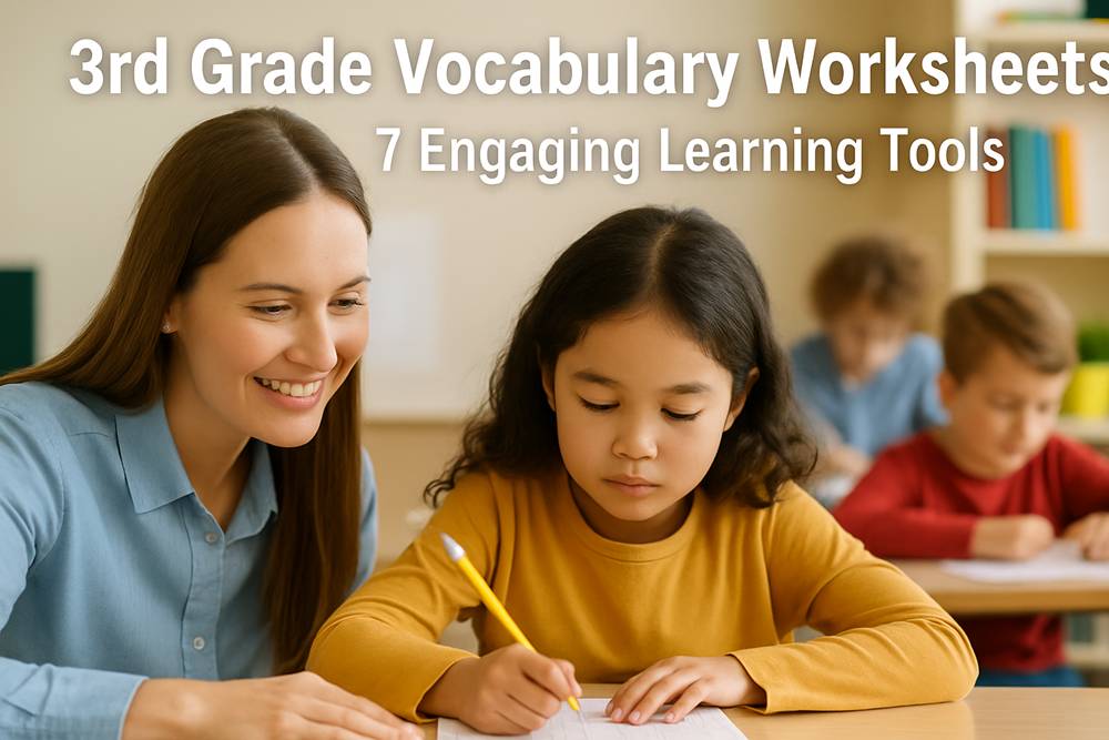 3rd Grade Vocabulary Worksheets 7 Engaging Learning Tools