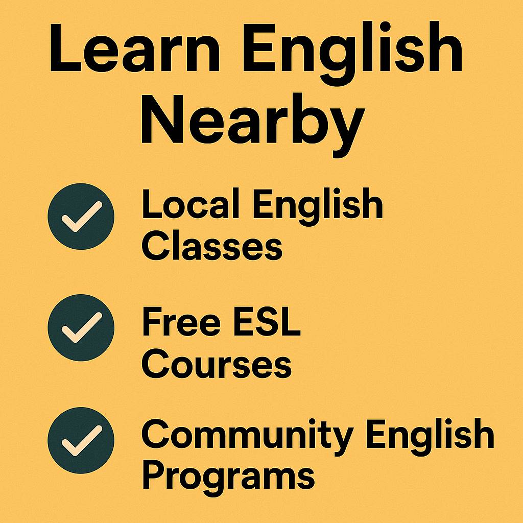 Free English Classes Near Me How to Find Great Local Options