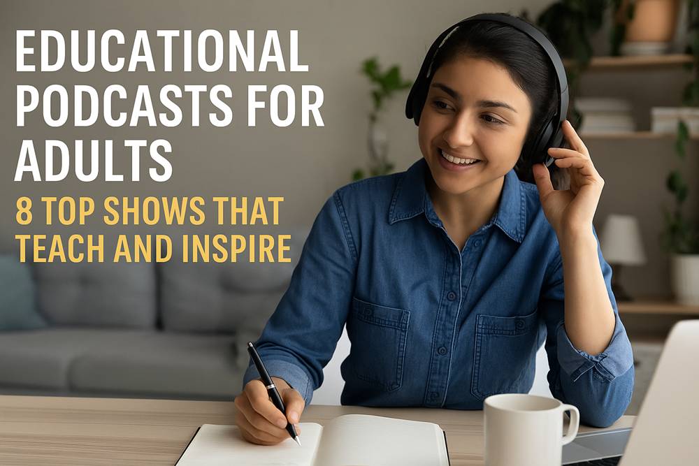 Educational Podcasts for Adults 8 Top Shows That Teach and Inspire