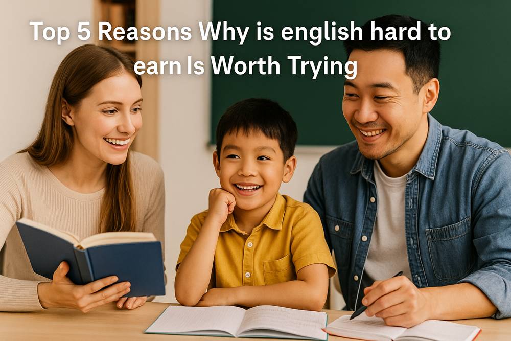 Top 5 Reasons Why is english hard to learn Is Worth Trying