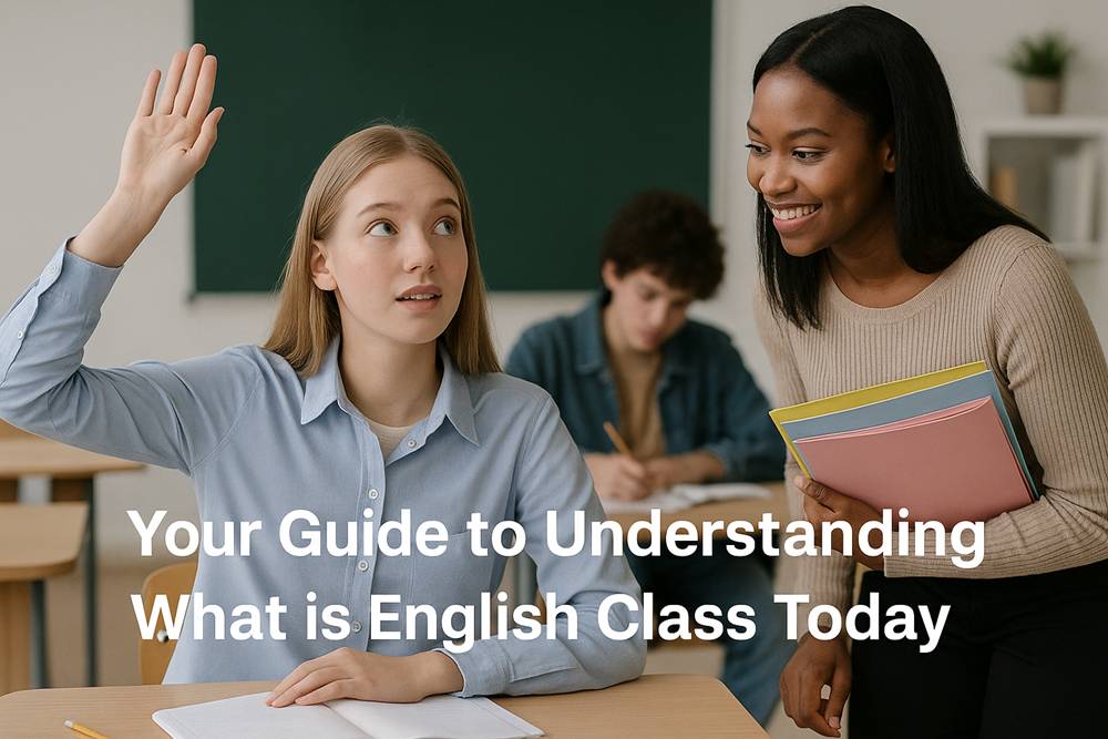 Your Guide to Understanding What is english class Today
