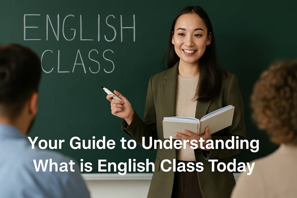 Your Guide to Understanding What is english class Today
